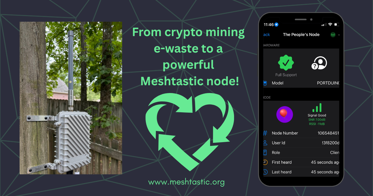 A Major Solution to a Miner Problem | Meshtastic